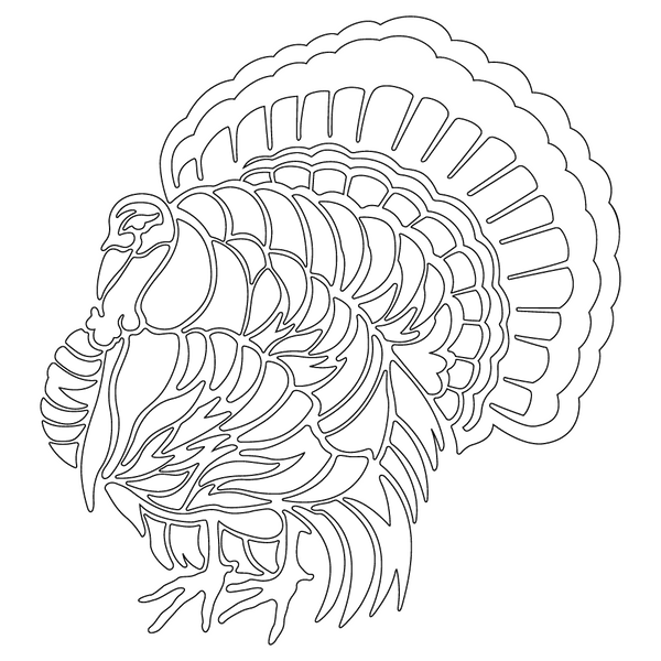 Inbloom Stickers | Turkey Strut Sticker Car Sticker