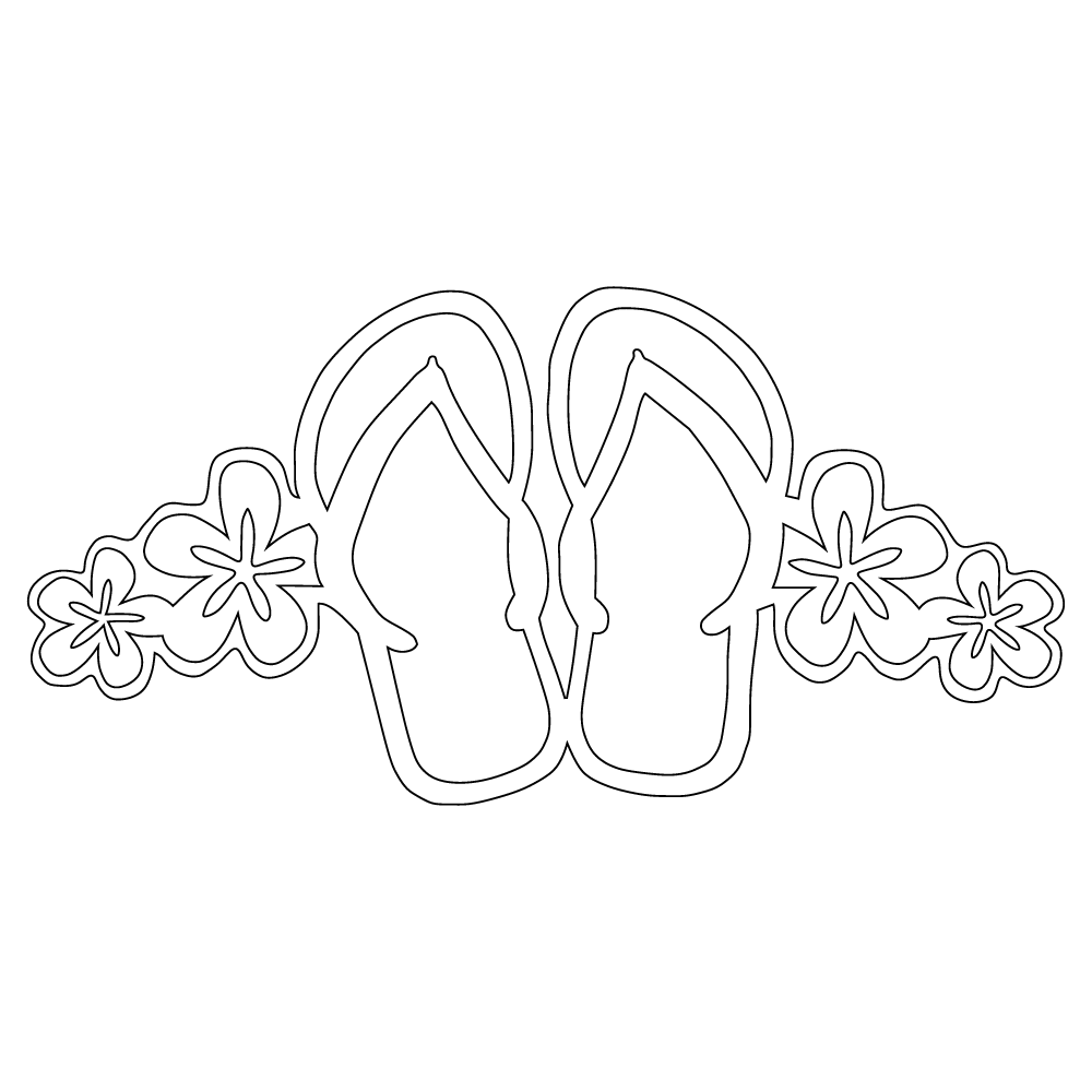 Inbloom Stickers | Flowers & Flips Car Sticker