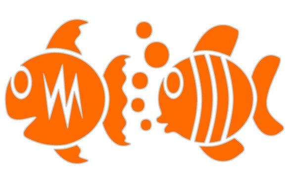 Inbloom Stickers | Fishies Car Sticker