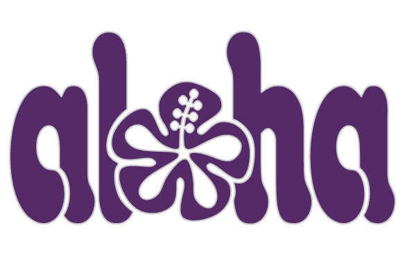 Inbloom Stickers | Aloha Car Sticker